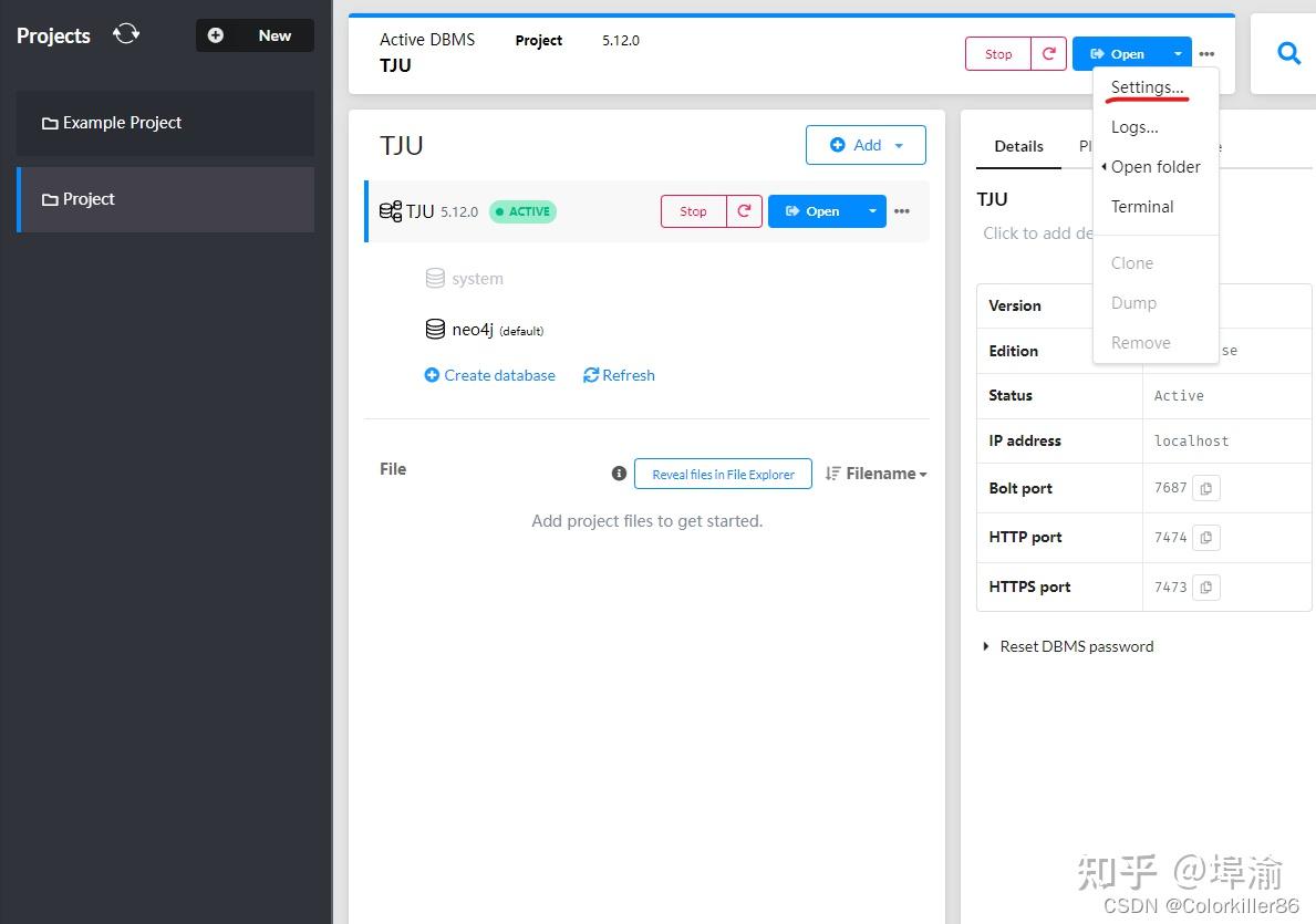 NEO4J桌面版的配置和连接Pycharm - 知乎