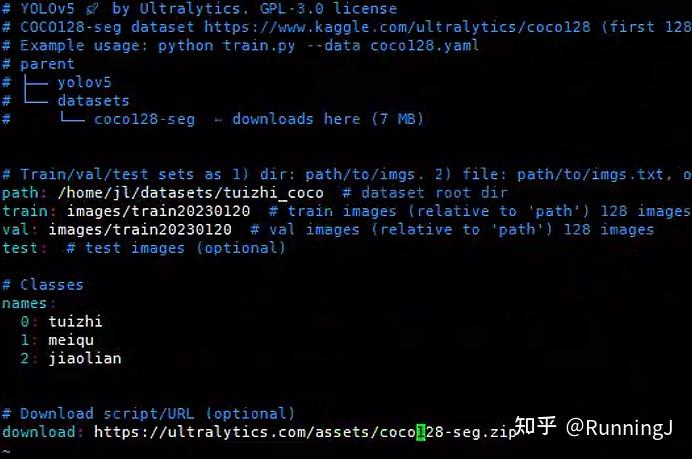 YOLOV5训练自己的语义分割数据集 - 知乎