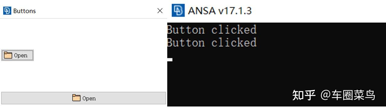 ANSA 前处理二次开发（四）- GUI(2)- Buttons - 知乎