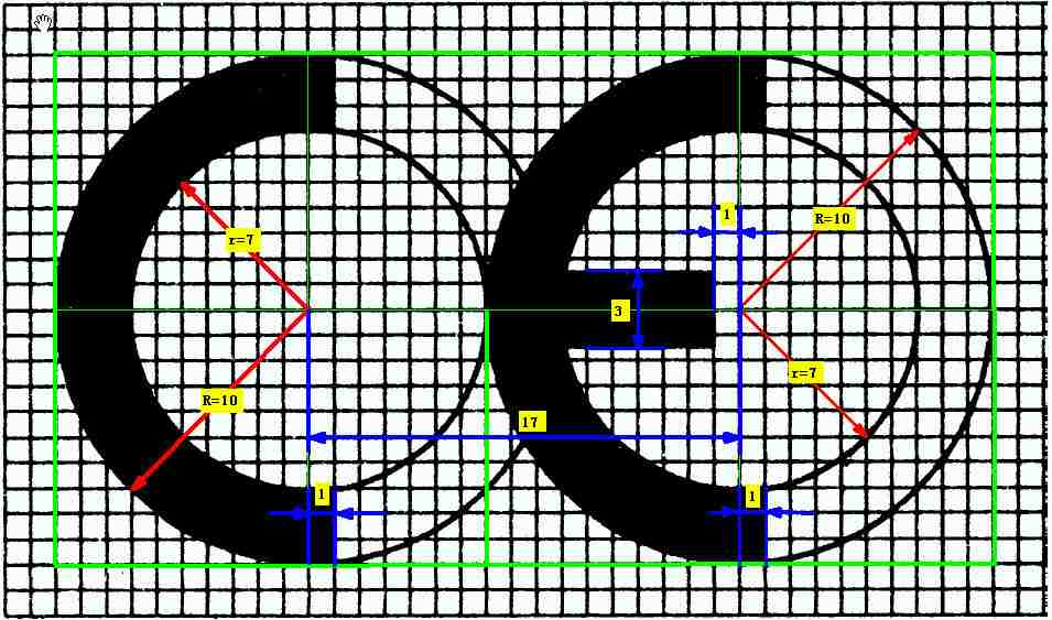 CE认证标志标准尺寸的五大细节 - 知乎