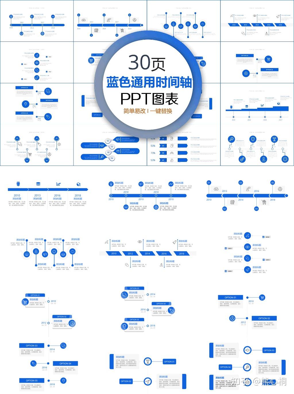 PPT时间轴制作方法 - 知乎