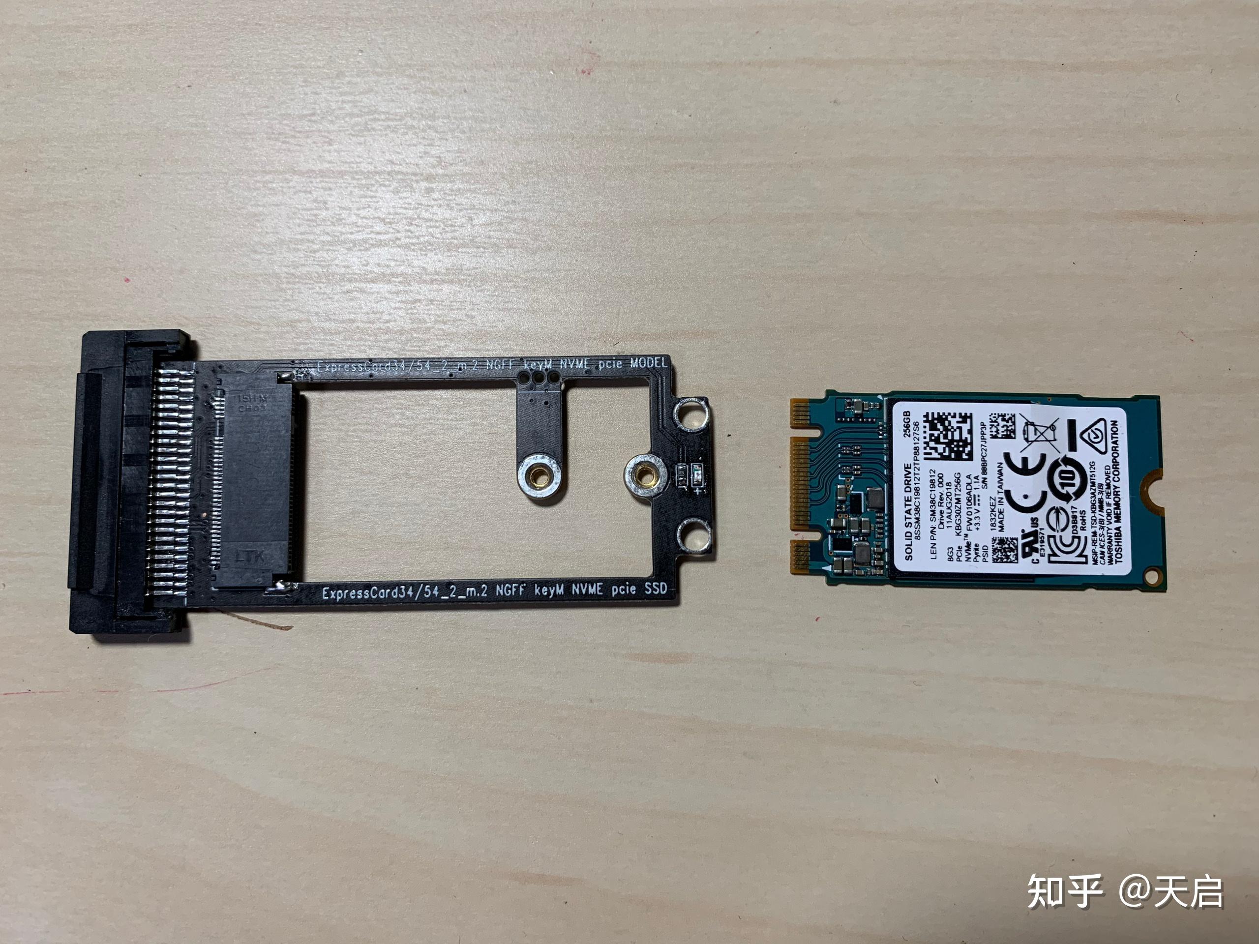 天启的小玩意①：给你的老笔记本加一块NVME固态 - 知乎