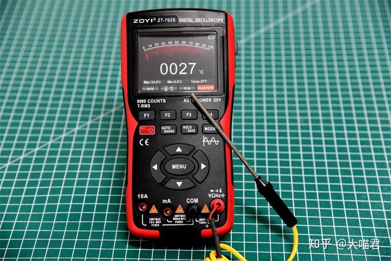 尽在掌握（一）---众仪ZOYI ZT-702S数字示波万用表入手体验 - 知乎