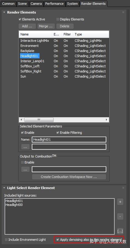 3dmax cr中如何使用互动式LightMix？ - 知乎