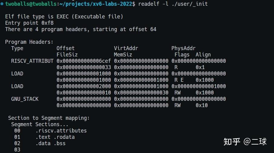 Init Process Page Table in XV6 - 知乎