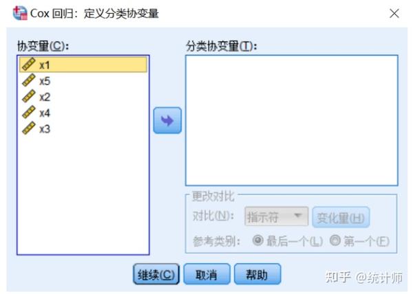 SPSS中Cox回归分析步骤详解 - 知乎
