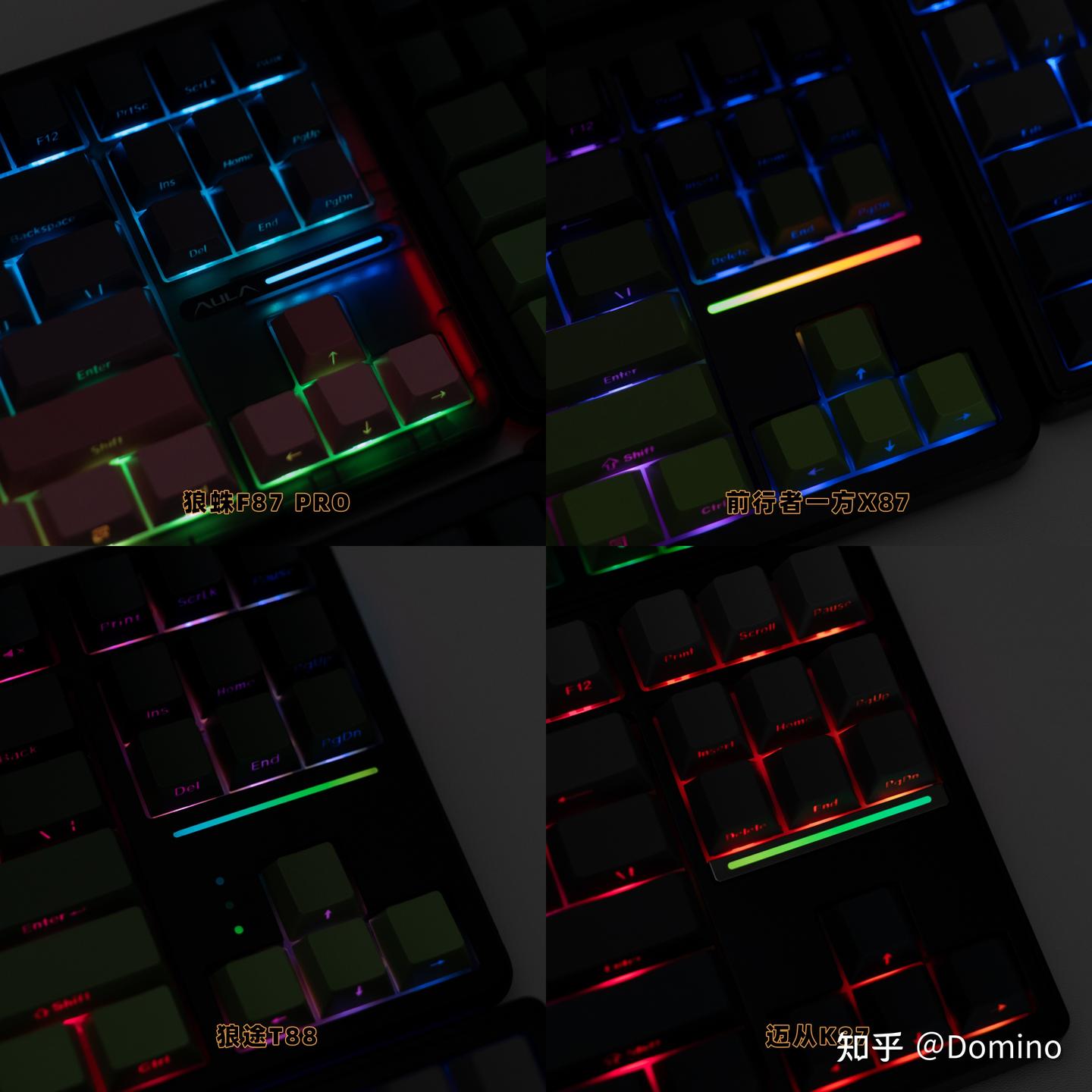 哪款热门87机械键盘更值得入手？狼途T88、狼蛛F87 PRO、前行者一方X87、迈从K87横评分享 - 知乎