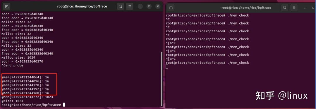 基于ebpf的性能工具-bpftrace实战(内存泄漏) - 知乎