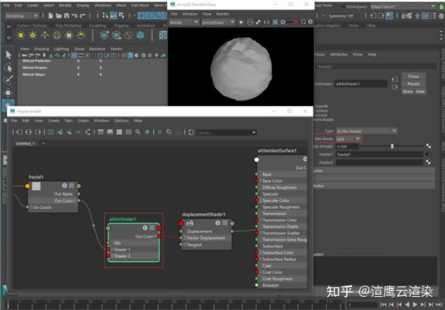 如何在Maya中实现一个Snow材质效果？ - 知乎