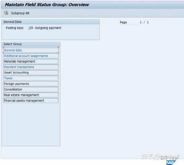 SAP FI课程 6.5 过帐码配置 - 知乎