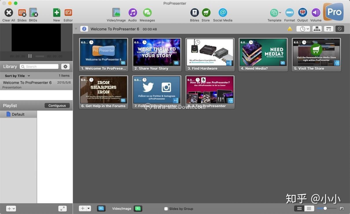 ProPresenter 6 for Mac(分屏演示工具) 6.5.3 - 知乎