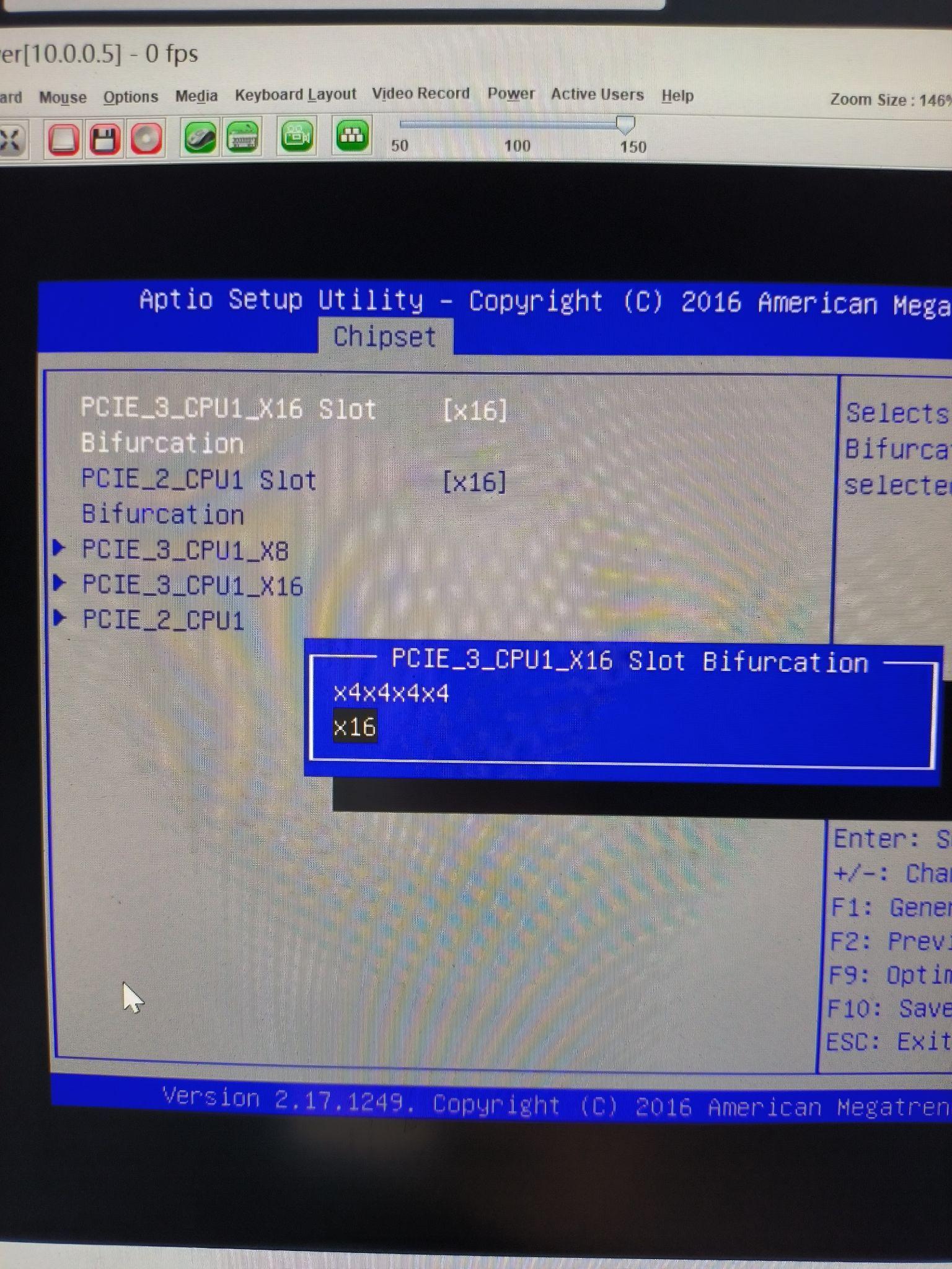 浪潮5212m4 设置PCIe拆分 - 知乎