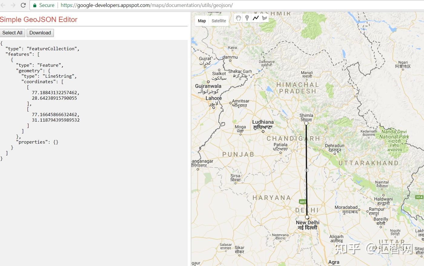 GeoJSON三分钟入门教程 - 知乎