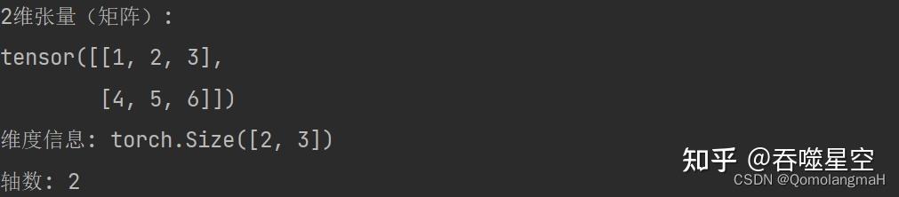 【深度学习】pytorch 系列教程(一):pytorch数据结构:1、tensor(张量)及其维度(dimensions)、数据类型(data Types) 知乎