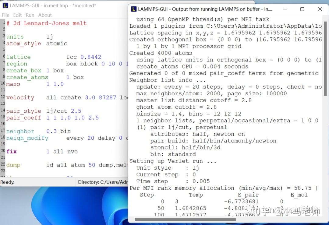 LAMMPS推出GUI界面，模拟从未如此简单 - 知乎