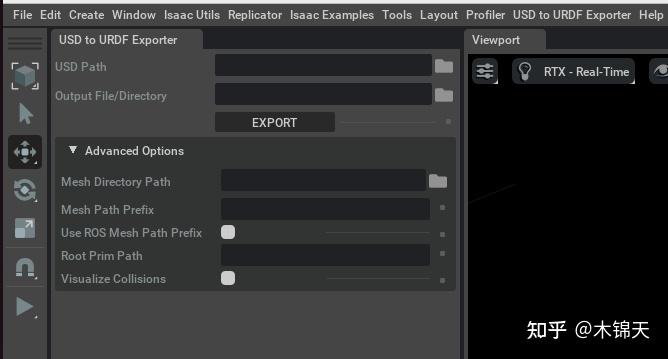 【Isaac Sim 4.5.0】Tools and Tutorials - Robot Setup - Importers & Exporters - USD to URDF ...