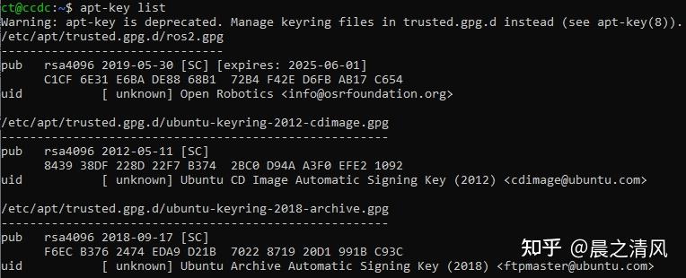 Ubuntu 22.04更新本地软件包列表命令sudo apt update警告Key is stored in legacy trusted.gpg keyring 解决方案 - 知乎