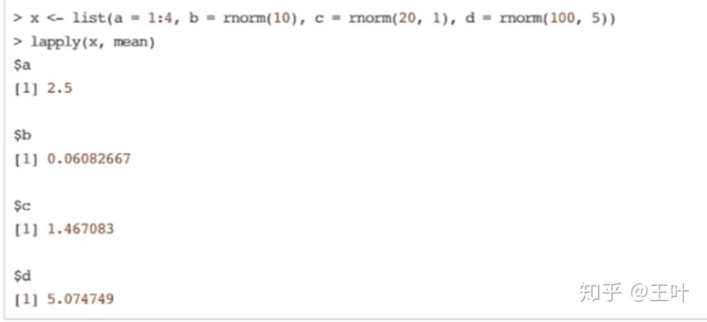 R 第三章 第一节 loop - lapply & apply - 知乎