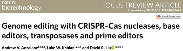 『珍藏版』Nat Biotech综述 | CRISPR-Cas系统相关的基因编辑工具详谈 - 知乎