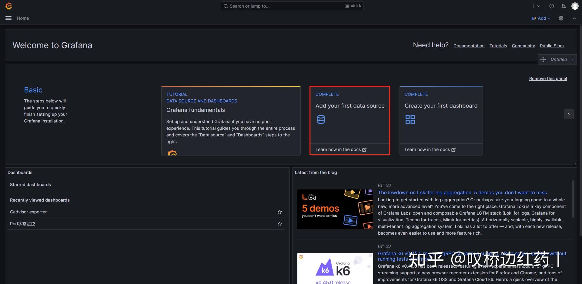 Prometheus + Grafana + cAdvisor 监控 Kubernetes 部署 - 知乎