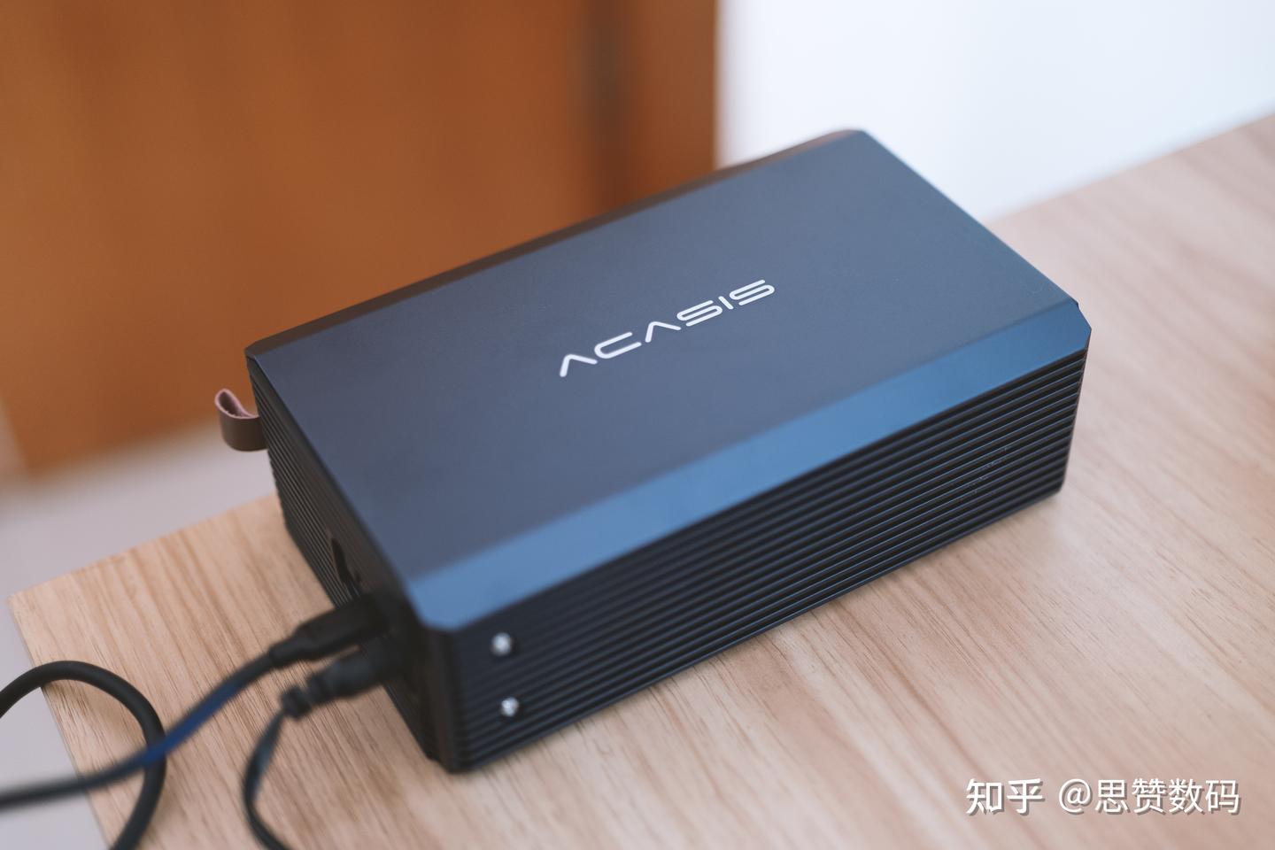 阿卡西斯双盘位3.5硬盘柜体验测评，不用非得NAS服务器才能存东西