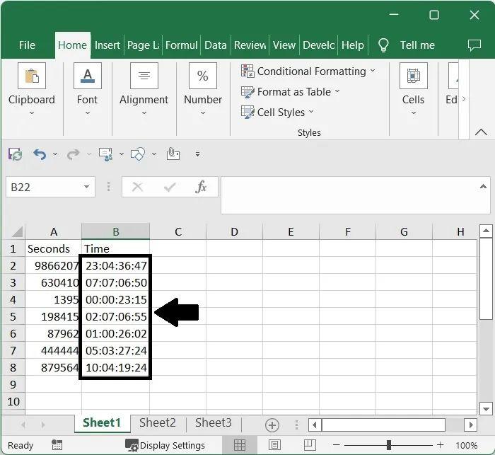 EXCEL中的时间hh:mm:ss与秒相互转化？解决电化学中与时间相关的坐标轴问题 - 知乎