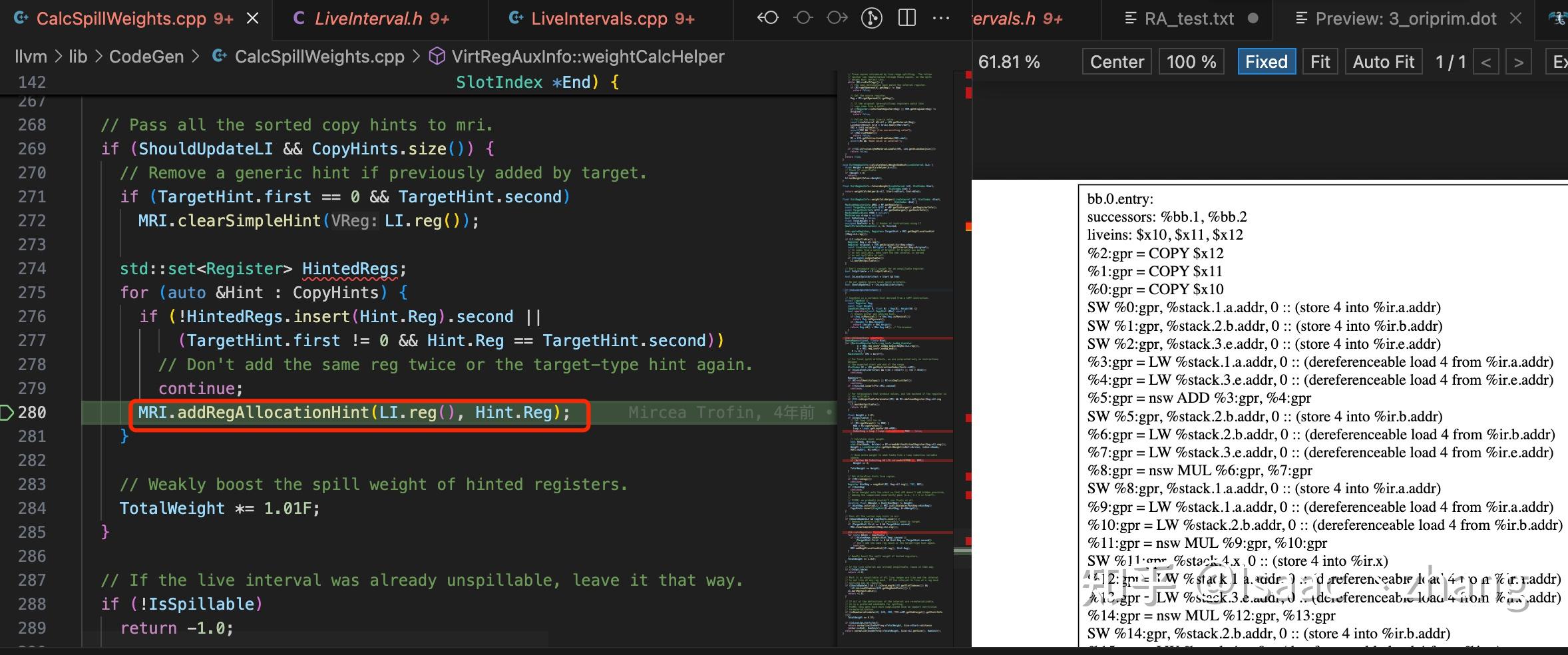过一遍LLVM中Register Allocate 相关pass源码(basic register allocator) - 知乎