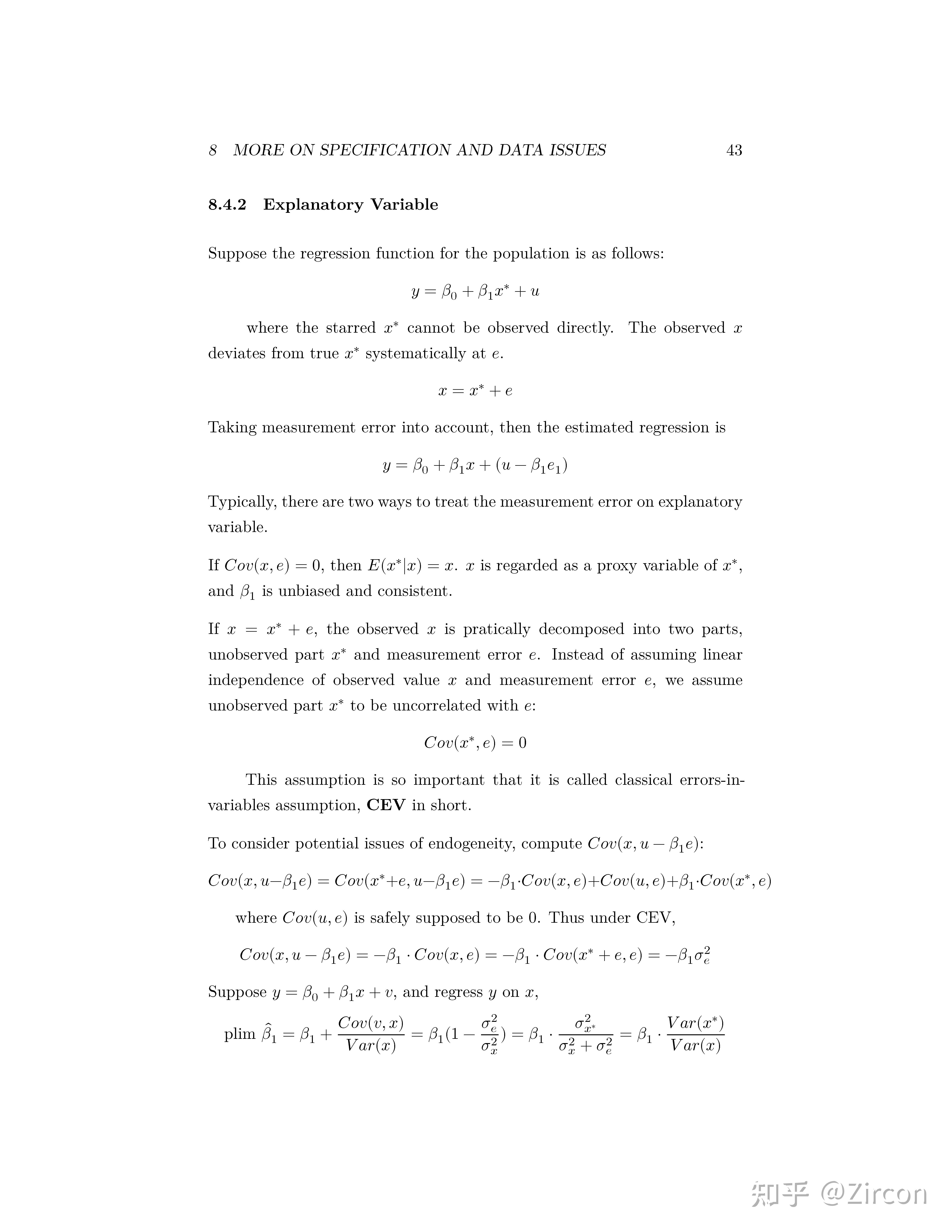 计量经济学 计量经济学笔记 知乎