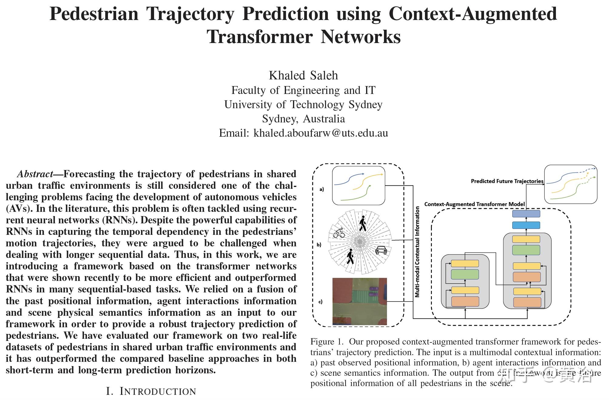 介绍几篇自动驾驶中基于transformer的trajectory prediction/planning论文 - 知乎