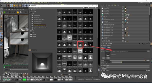 C4D实用打光技巧和灯光预设的使用 - 知乎