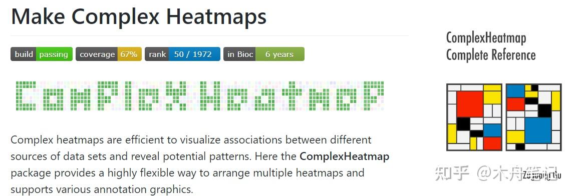 使用ComplexHeatmap绘制复杂热图|Note1:简介 - 知乎