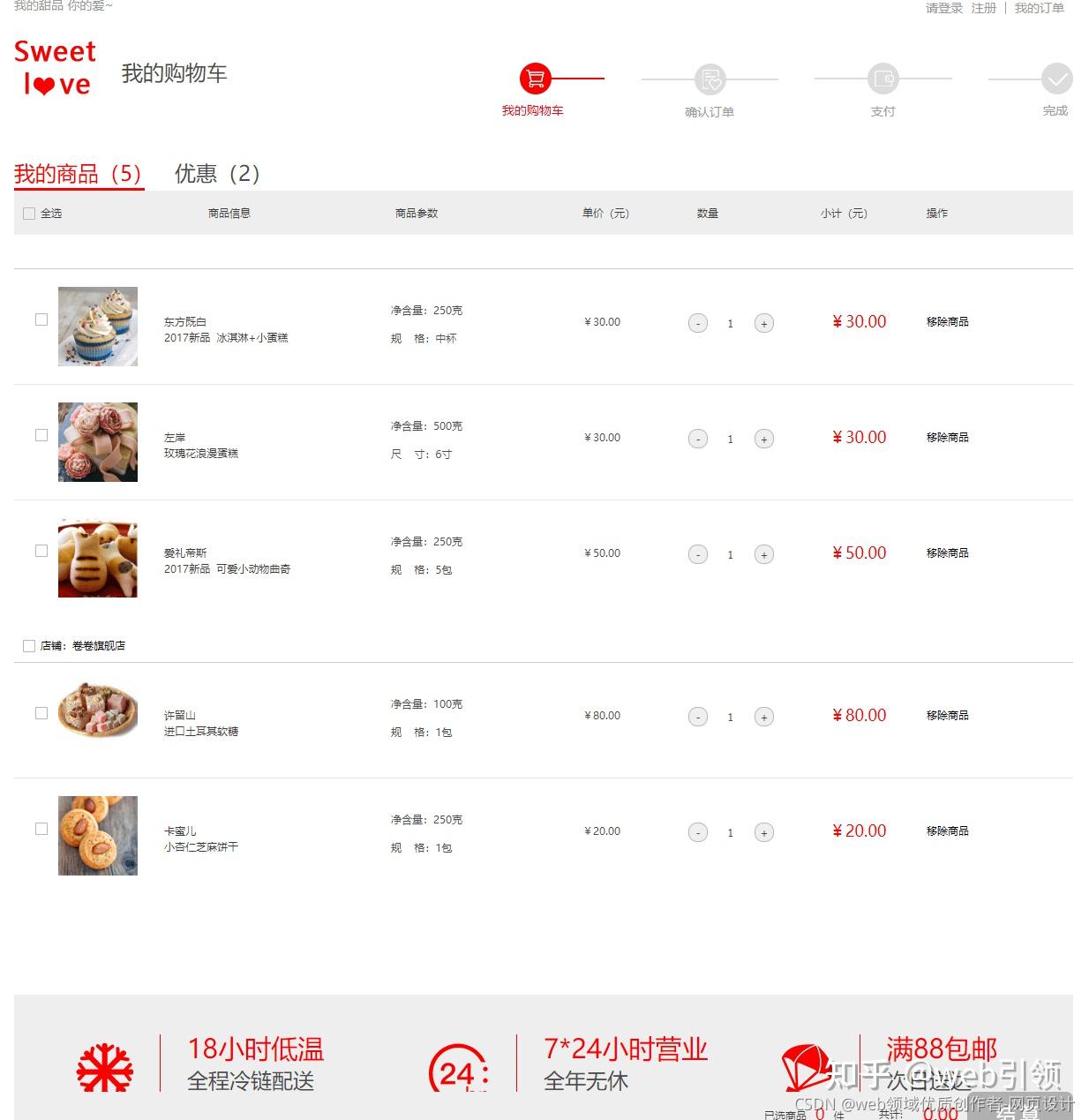 Html5期末大作业:蛋糕甜品网站设计——蛋糕甜品店铺11页 Htmlcssjavascript 关于美食甜品的html网页设计 知乎