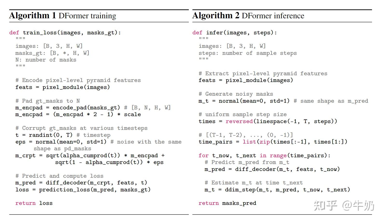 DFormer: Diffusion-guided Transformer for Universal Image Segmentation - 知乎
