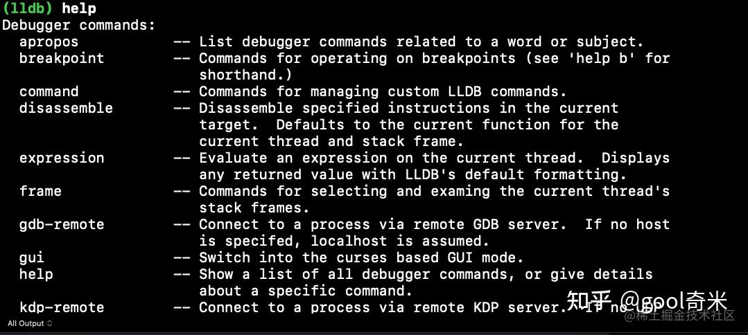 LLDB命令简单介绍 - 知乎