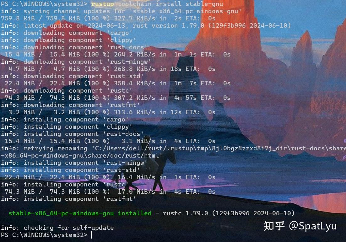 win11配置rust - 知乎