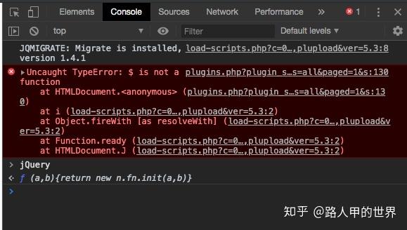 巧解WordPress5.3版本出现的『$ is not a function』错误 - 知乎