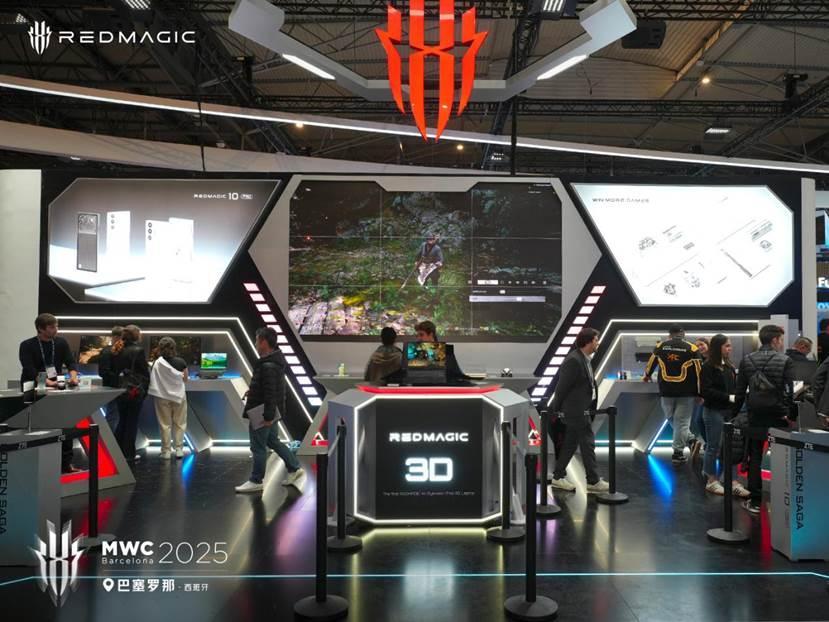 全球首款裸眼3D游戏本亮相MWC 2025，红魔加快全电竞生态布局 - 知乎