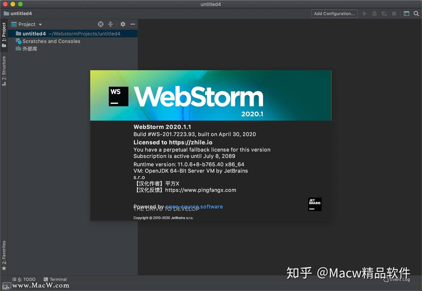JetBrains WebStorm 2020 mac(Web前端开发神器)v2020.1.1汉化版 - 知乎
