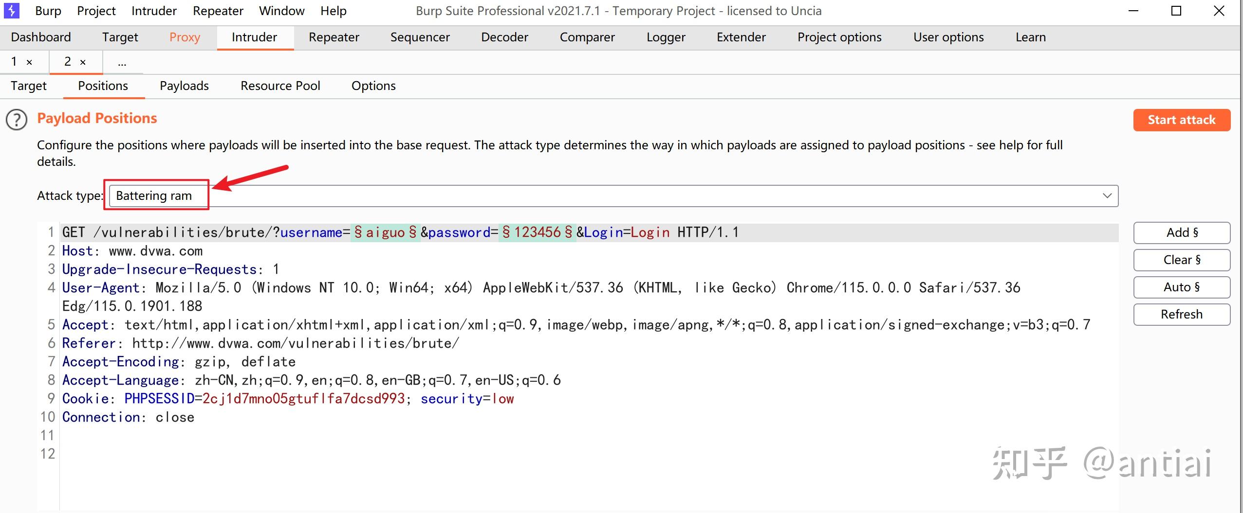【实验报告】使用Burp Suite爆破网站登录账号，密码 - 知乎