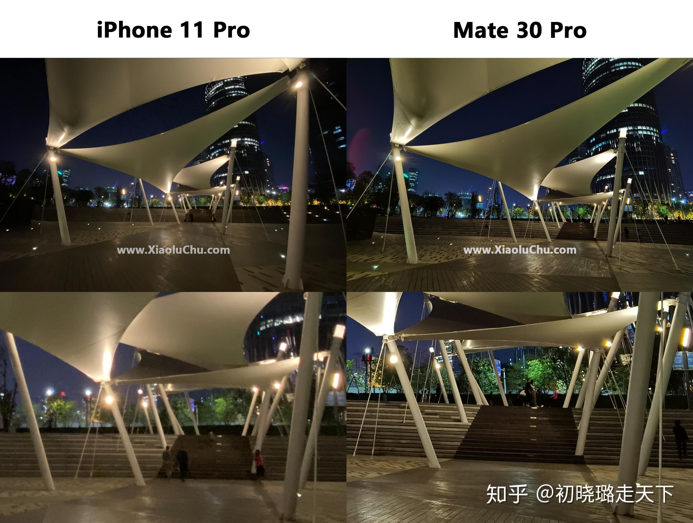 华为Mate30Pro vs 苹果iPhone11Pro 拍摄硬核巅峰对决[三·夜景篇] - 知乎