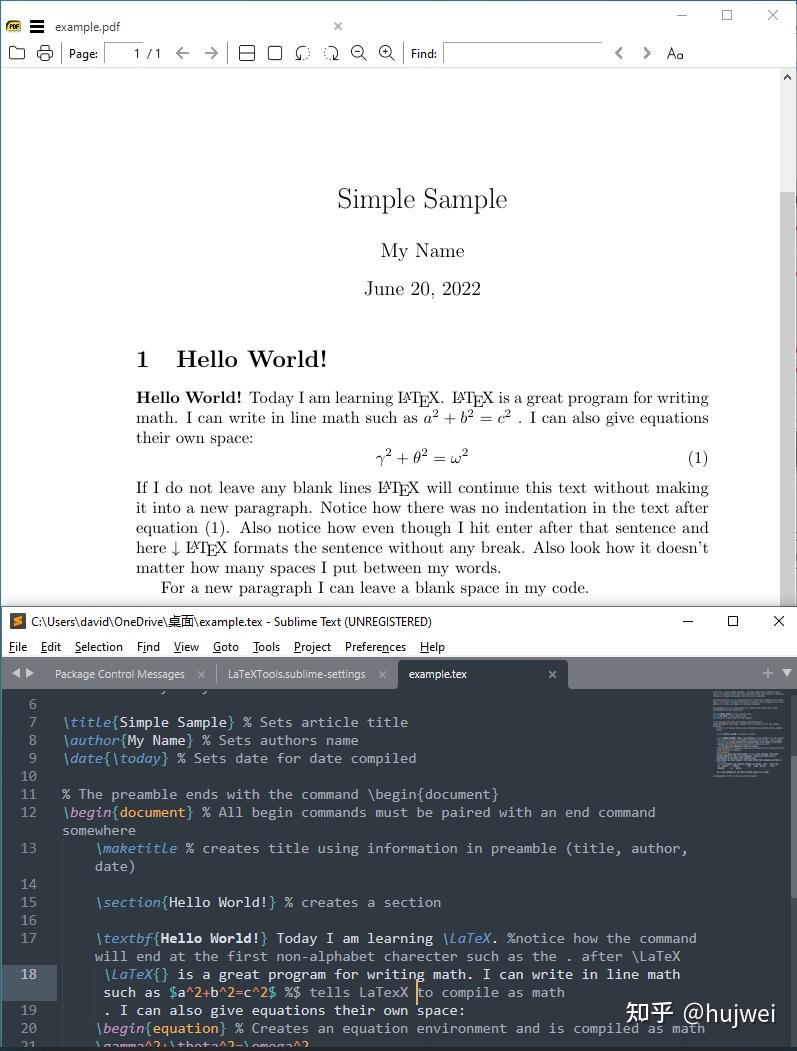 配置Sublime通过TeXLive组件编译LaTeX文件 - 知乎