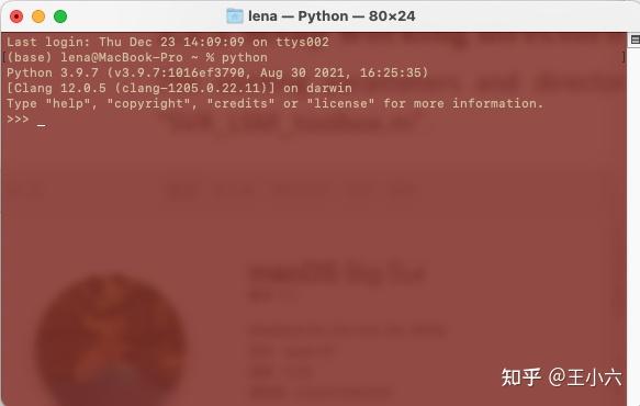 MAC更新python3的具体方法，小白向！详细！简单！ - 知乎