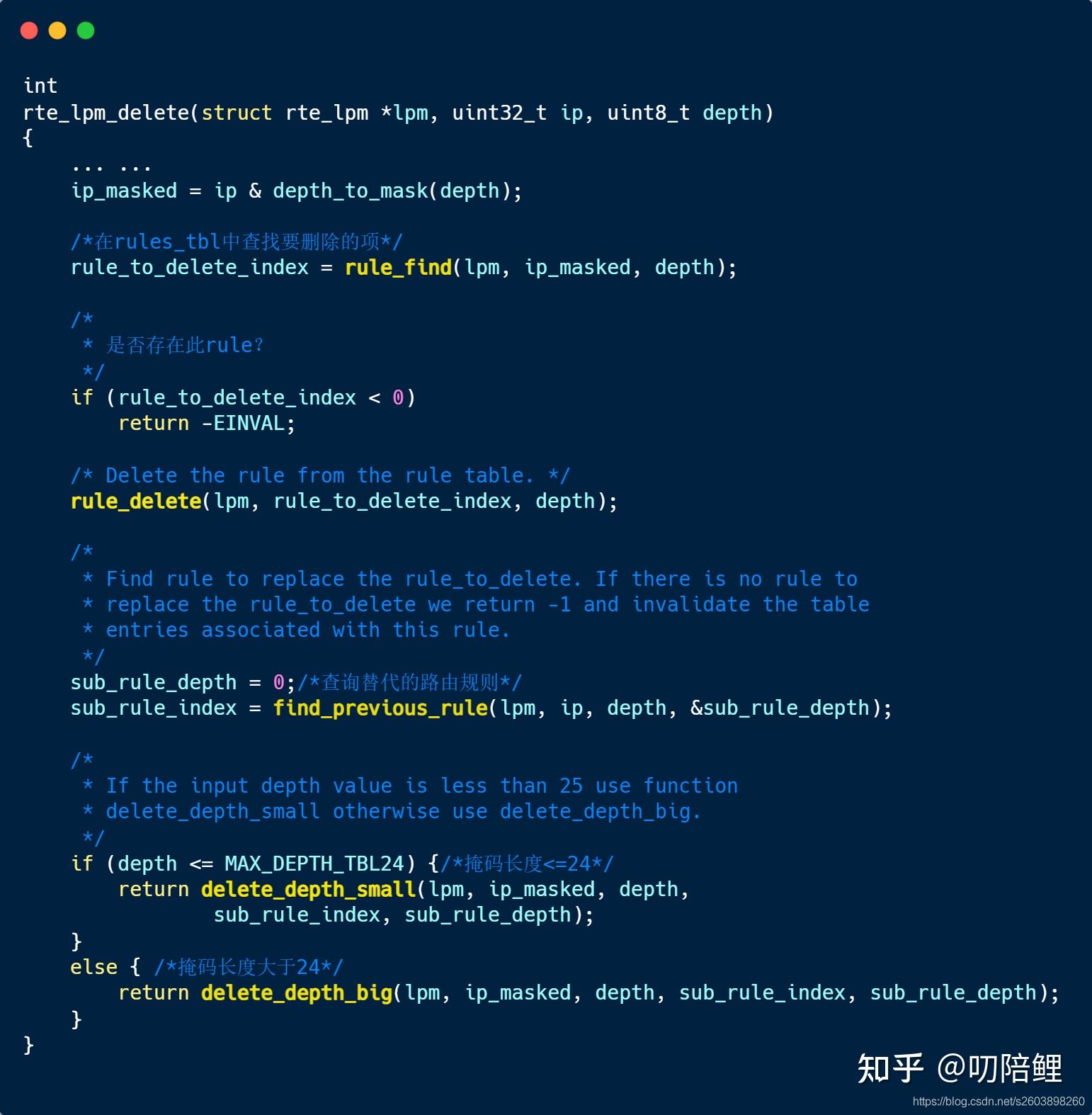 DPDK源码中的LPM路由匹配算法详解(最长掩码匹配算法) - 知乎