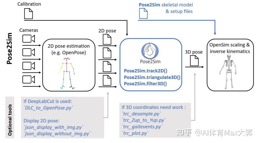 Pose2Sim：用于多视图无标记运动学的开源 Python 包 - 知乎