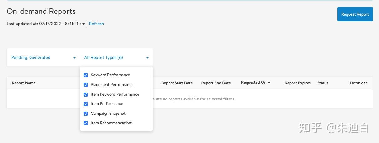 沃尔玛广告报表解读进阶篇 3 （Reports - On-demand Reports - Keyword Performance） - 知乎