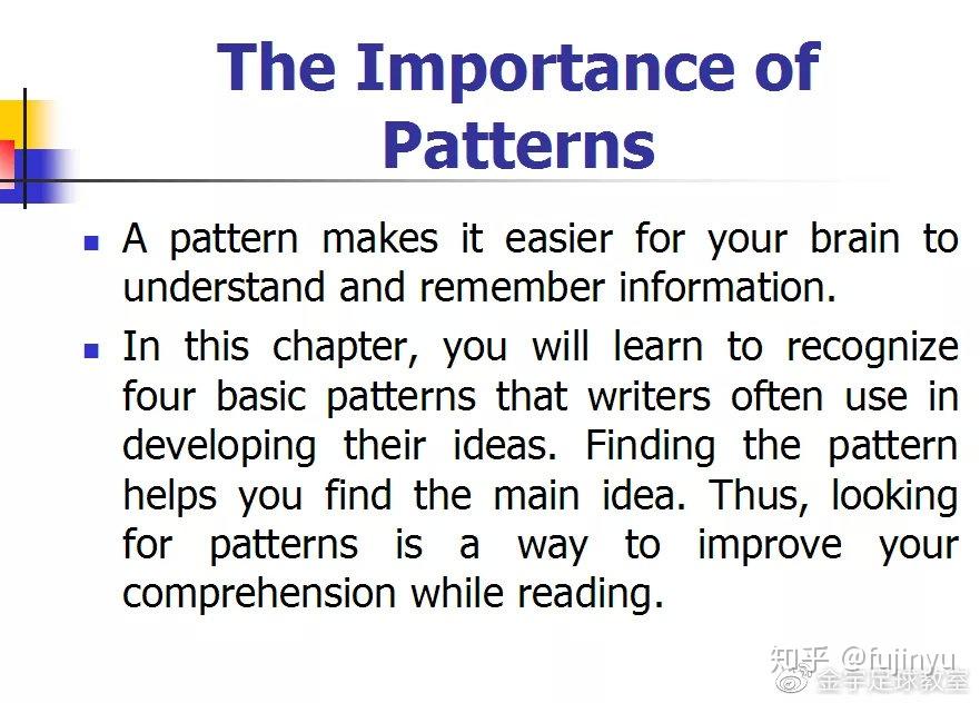 【金宇英语教室】Pattern Ⅰ (Exemplification ＆ Process) - 知乎