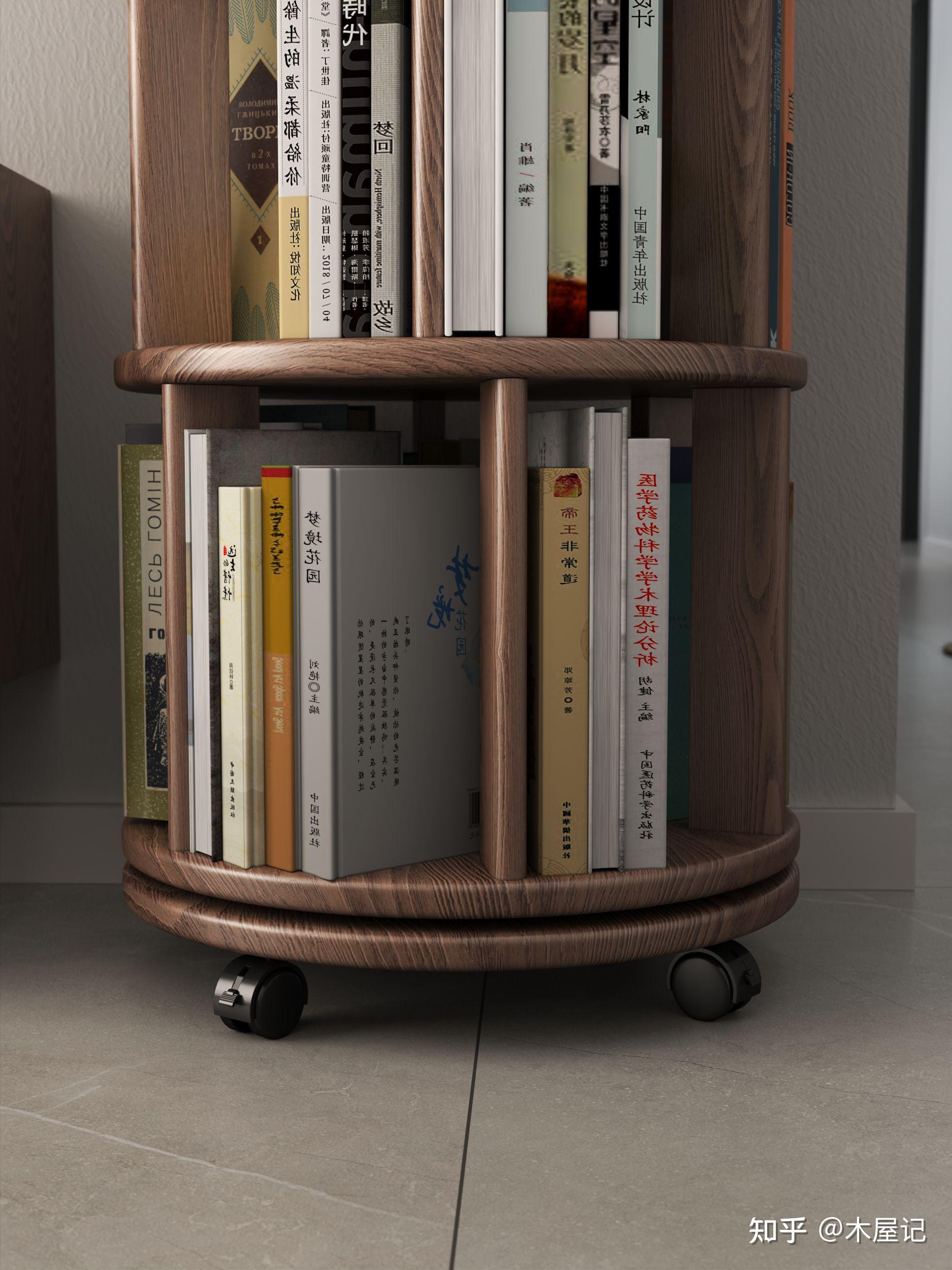 我想把这个可移动可旋转书架…安利给全世界！ - 知乎