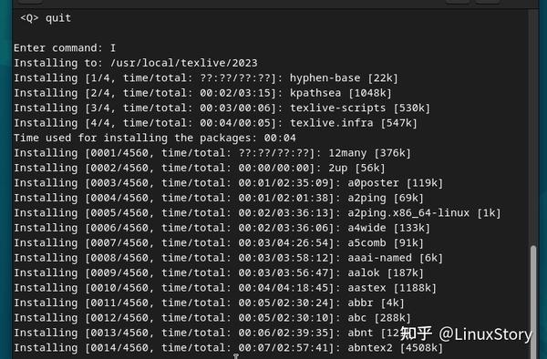 在 Debian 12 或 11 Linux 上安装 Vanilla TeX Live - 知乎