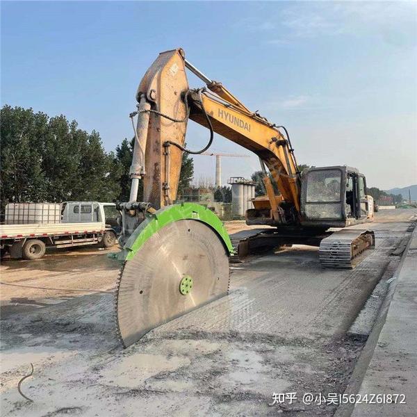 岩石荒料开山锯I56 矿山机械岩石锯24Z6 挖掘机岩石圆盘锯I872 - 知乎