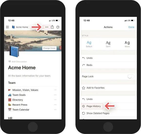 Notion 使用教程 17：查看和恢复页面历史版本 - 知乎